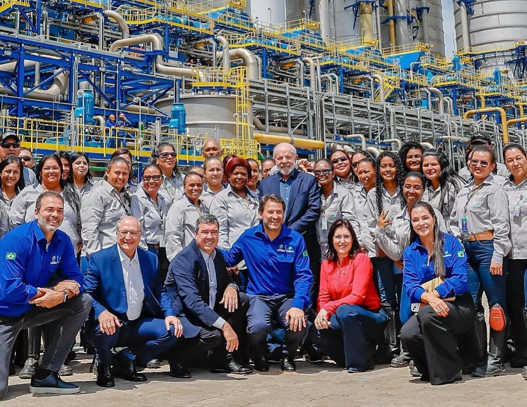 Suzano inaugura oficialmente a maior fábrica de celulose em linha única do mundo